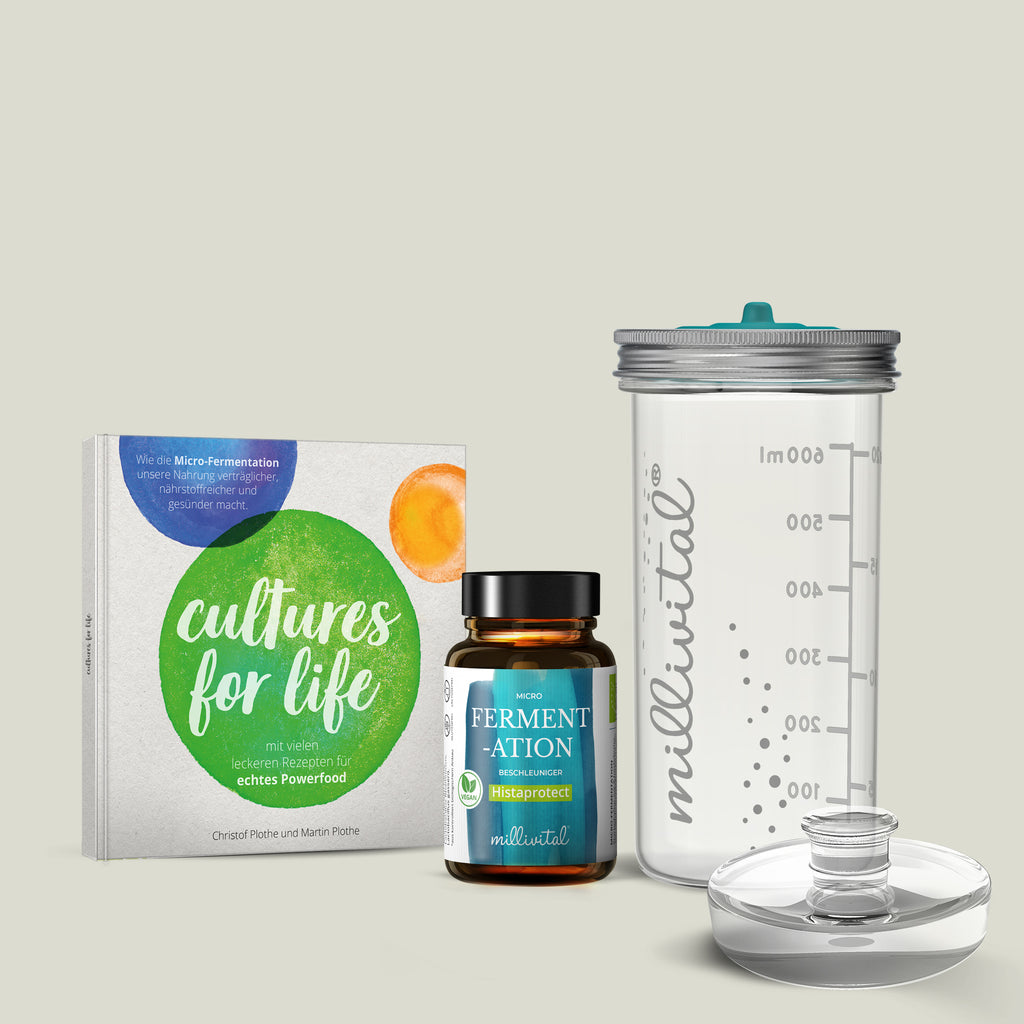Micro-Fermentation Starterset (mit Histaprotect) – Millivital